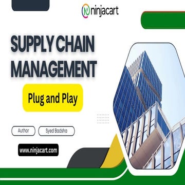 Supply Chain Management – Plug and Play | PDF