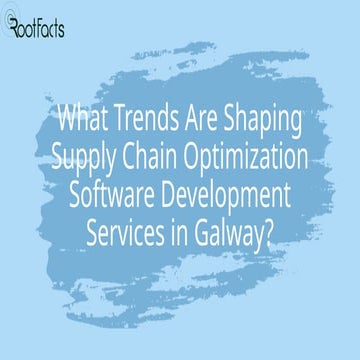 Supply Chain Optimization Software Development Services.pptx