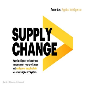Supply Change Research: Intelligent Technologies in the Supply Chain | PDF