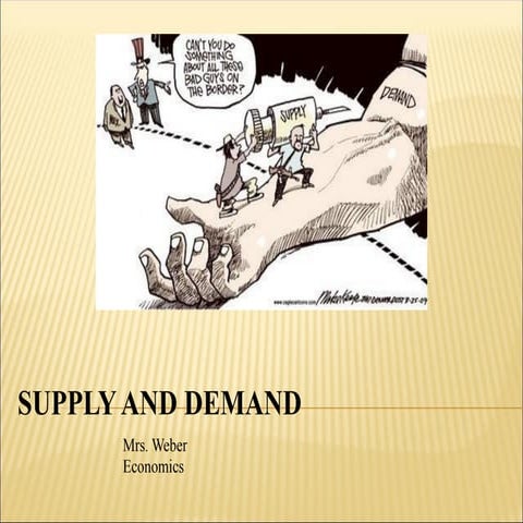 Supply and Demand Power point Presentation | PPTX