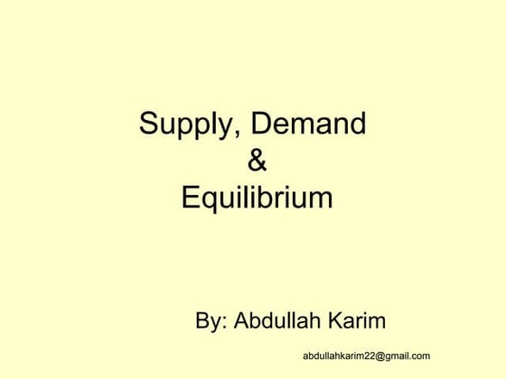 Equilibrium | PPT