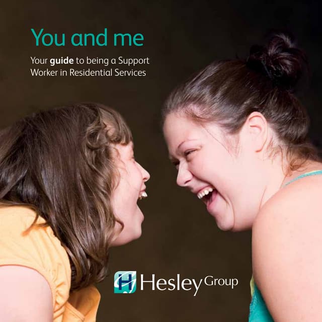 Our Support Worker Recruitment brochure | PDF