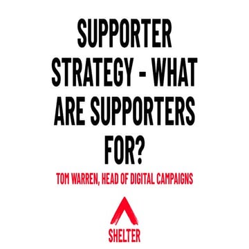 Effective supporter welcome journeys: top tips to build strong ...