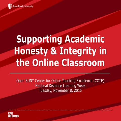 NDLW2016: COTE Showcase: Supporting Academic Honesty and Integrity in ...