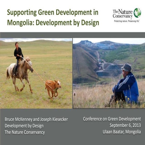 The Nature of Mongolia | PPTX