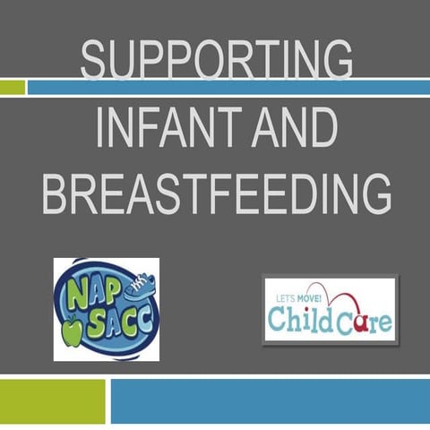 Supporting infant and breastfeeding | PPTX