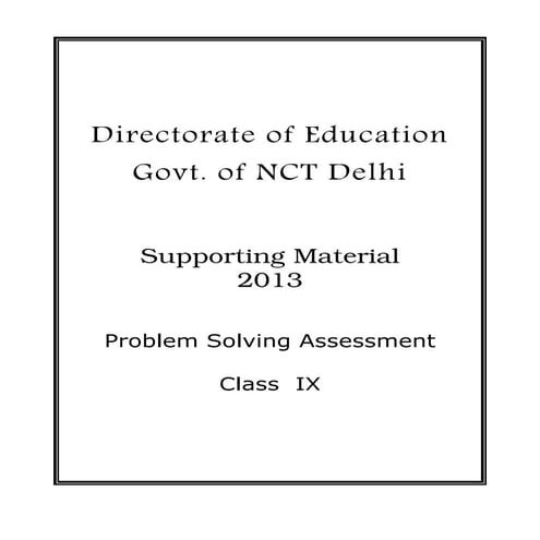 Support material of_psa_for_class_ix | PDF
