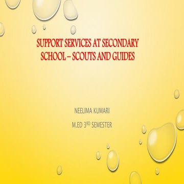 SCOUT AND GUIDE - History and Introduction | PDF