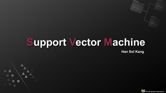 서포트 벡터 머신support Vector Machine Svm Pdf Programming Languages