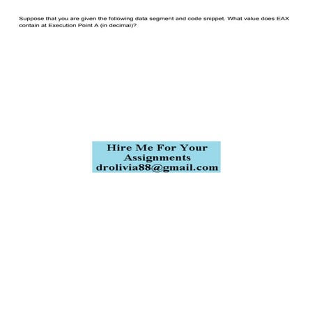 Suppose that you are given the following data segment and co.pdf