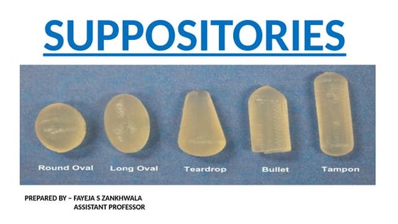 SUPPOSITORIES.pptx