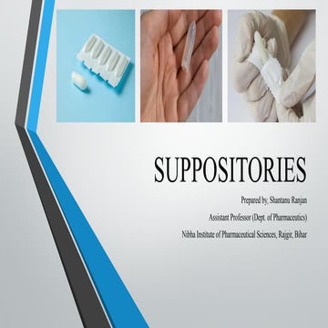 SUPPOSITORIES | PPT