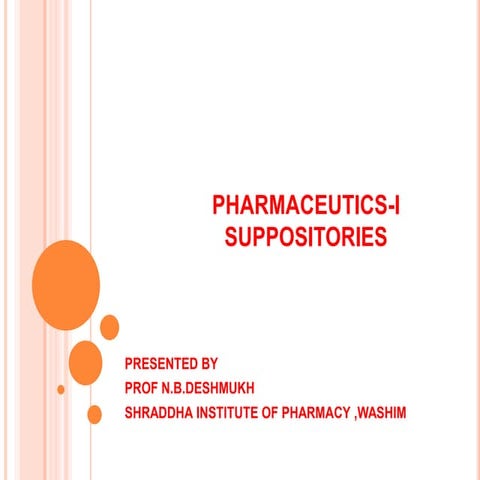 Semisolid dosage form | PPTX