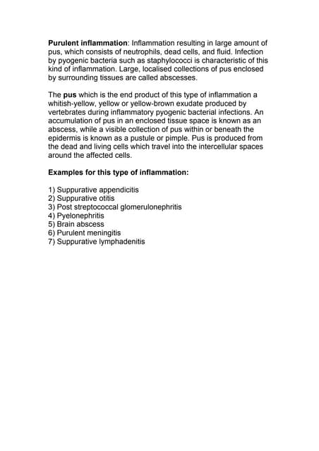 Serous Inflammation | DOC