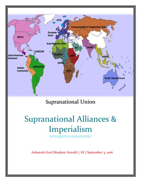 Types of internationalism visual | PPT