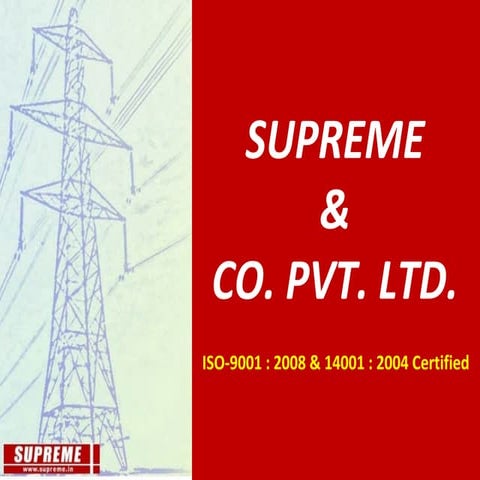 Supreme & co pvt ltd | PPT