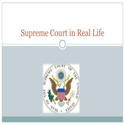 Famous Supreme Court Cases | PPTX