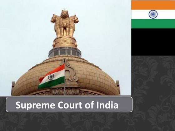Supreme court of india | PPT