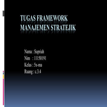 TUGAS FRAMEWORK | PPTX
