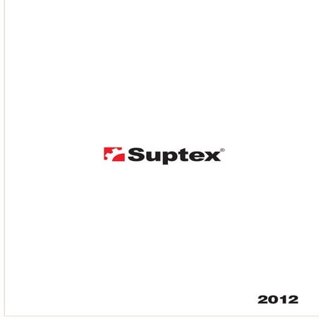 Suptex AS Product Catalogue | PDF