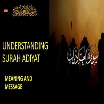Surah adiyat | PDF