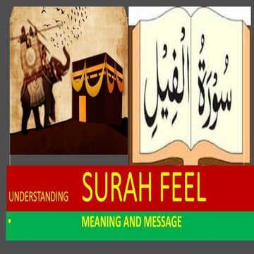 Surah feel | PDF