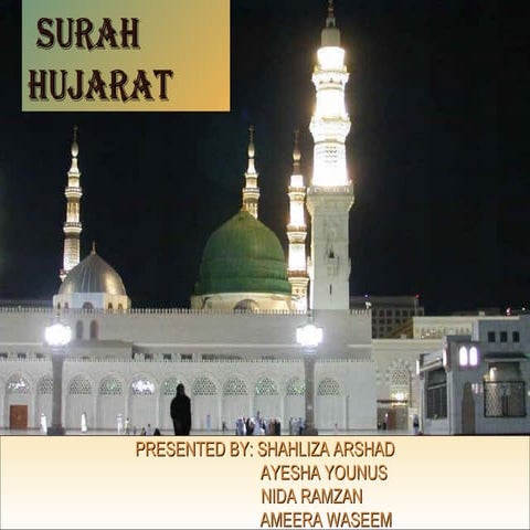 Surah Al Hujarat | PPT