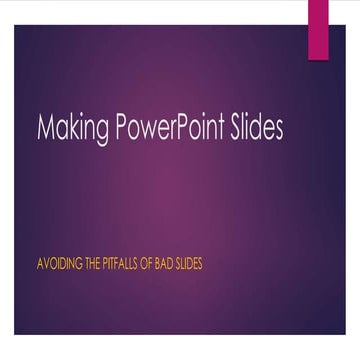 Key Features of Ideal Slide Preparation for Powerpoint Presentation | PPTX