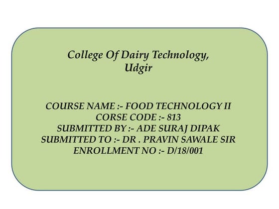 PROCESSING OF RICE - FOOD TECH | PPTX | Cooking | Food & Drink