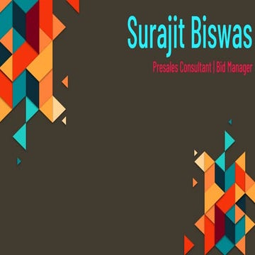 Surajit biswas resume 2020 | PPT