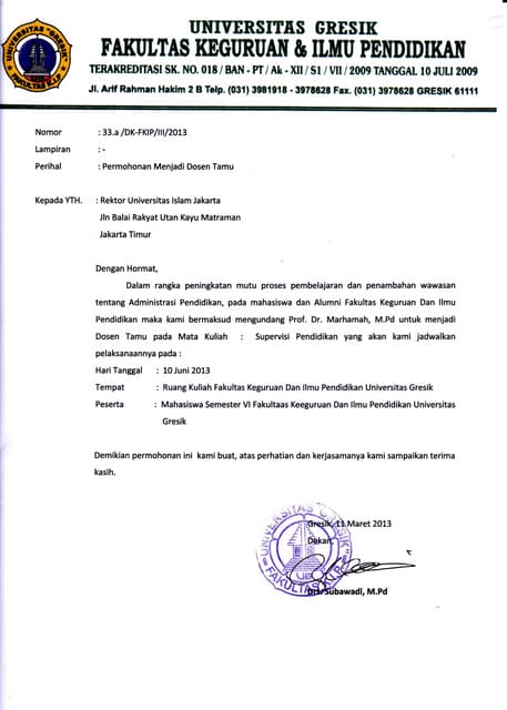 Surat kelulusan-baru | PDF