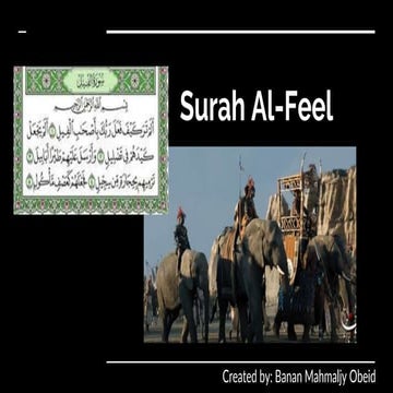 Surat Al-Feel | PPTX
