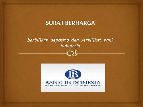Surat berharga | PPT