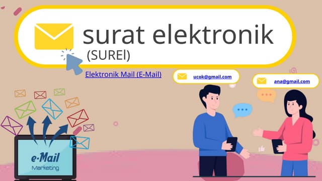 Electronic Mail atau Surat Electronic PPT | PPTX
