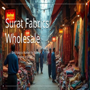 Surat Fabrics Wholesale: Best Fabrics for Retailers, Designers ...