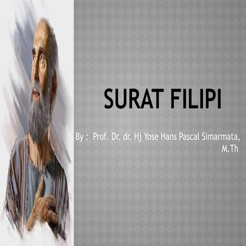 Surat filipi.pptx diambil dari perjalana | PPTX