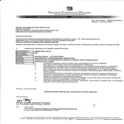 Surat kelulusan | PDF