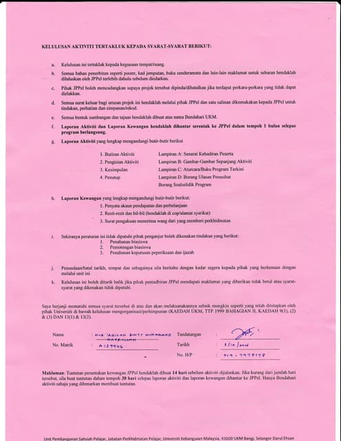 Surat kelulusan | PDF