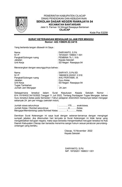 Contoh profil guru di dapodik tahun 2024 bagi guru dan tendik | PDF