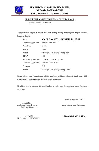 Surat Keterangan Input Database.docx