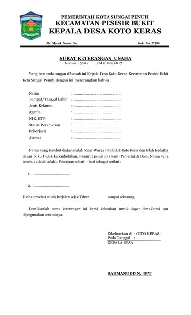 DOMISILI RT surat keterangan rw .docx
