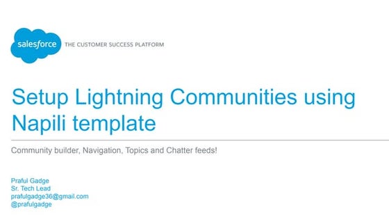 Salesforce For Students at SCET surat | PPT