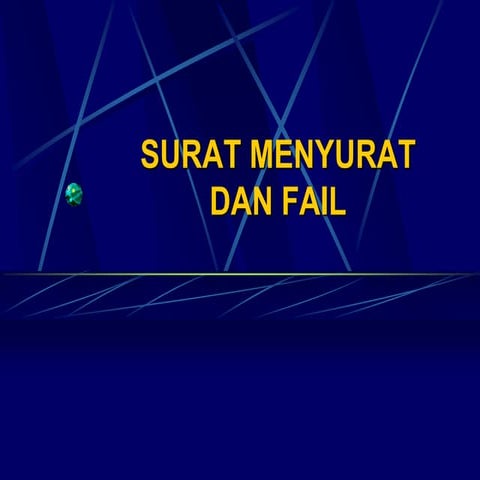 Surat menyurat | PPTX