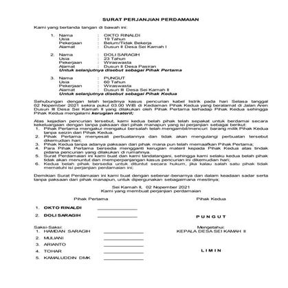 Contoh proposal perbaikan jalan gang rw 02 | PDF