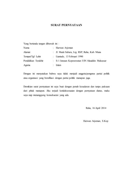 Syarat Administrasi Pendaftaran Ormas Di Kesbangpol | DOC