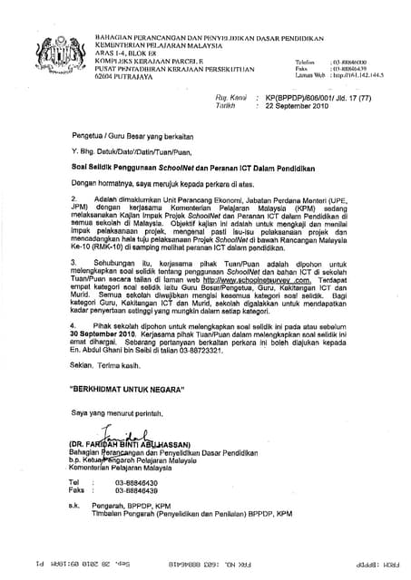 Surat sokongan kpm | PDF | Free Download Surat sokongan kpm | PDF | Free Download