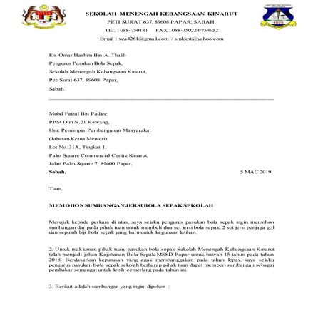Surat Sumbangan Jersey.docx