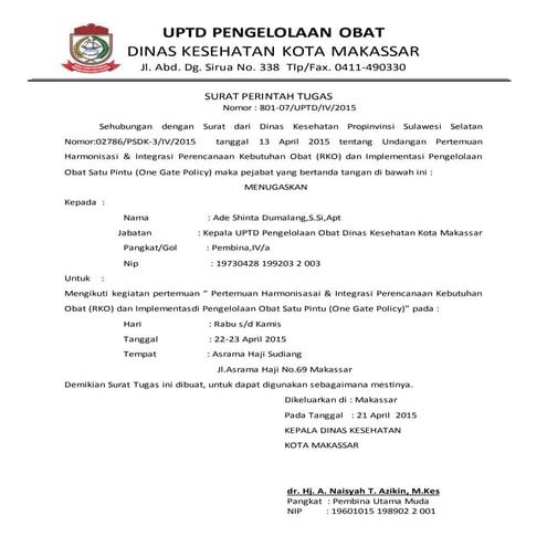 Contoh program kerja yayasan | DOCX