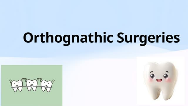 Surgery First Approach In Orthodontics | PDF