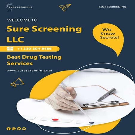 Sure Screening LLC - Best Drug Testing Services | PDF